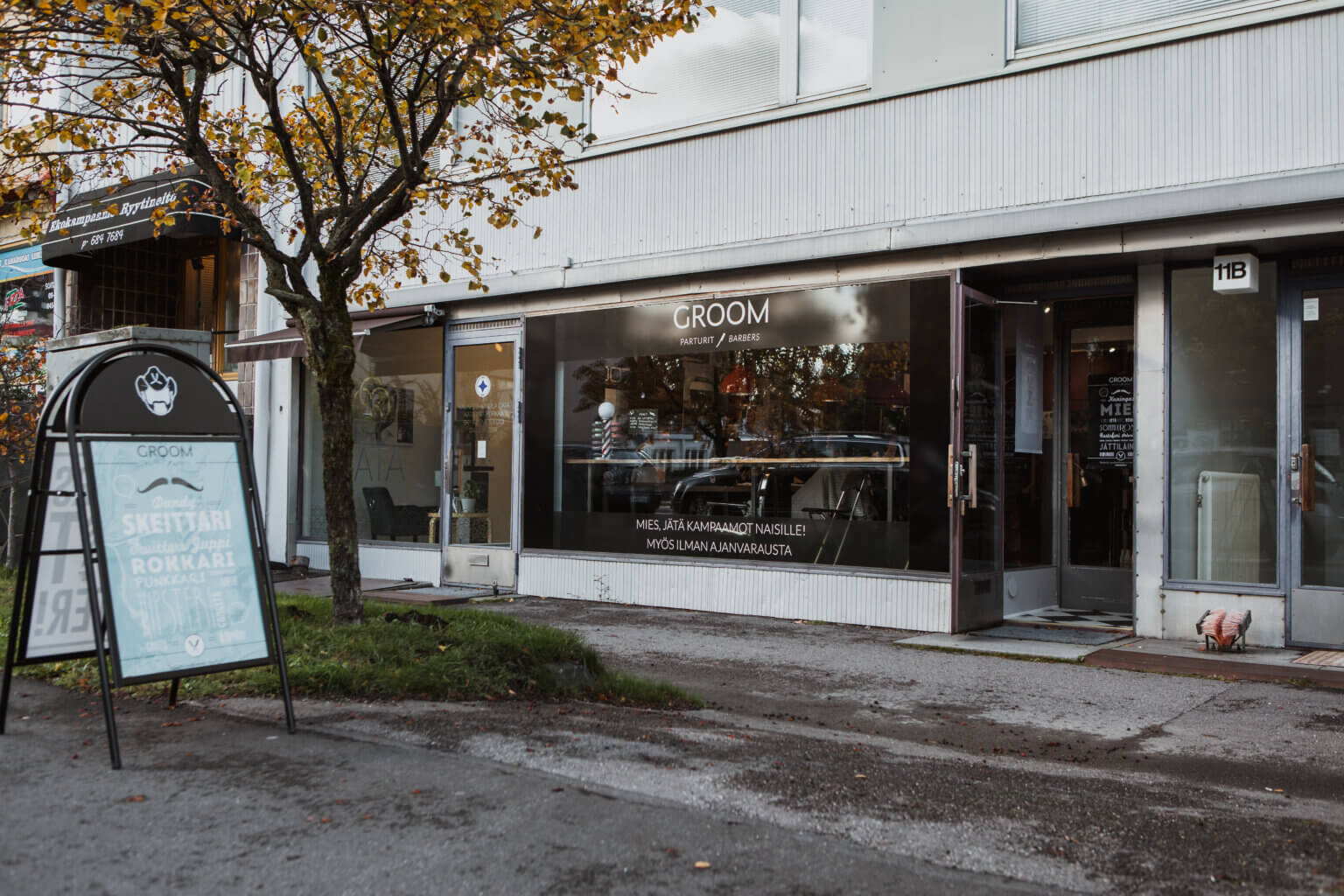 Parturi Lauttasaari - GROOM James - GROOM Parturit